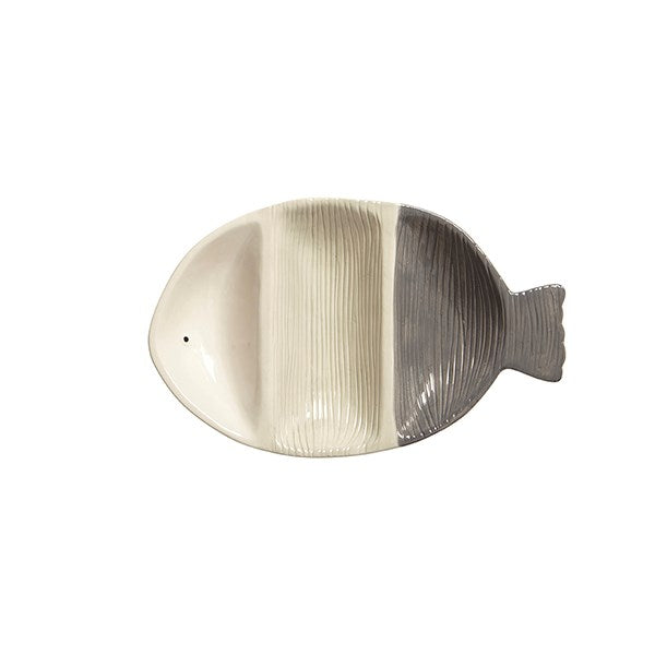HARMAN FISH 3 PART SERVING DISH | Lockside Trading Company
